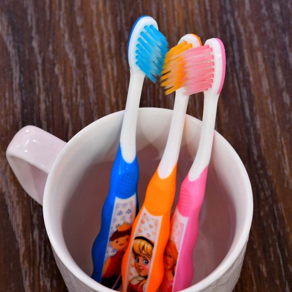 Cartoon Character Soft Bristles Kids Tooth Brush – Izanstore